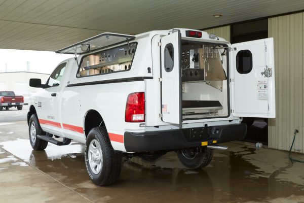 LOW PROFILE WorkPod INSERT - BrandFX – Composite truck service bodies