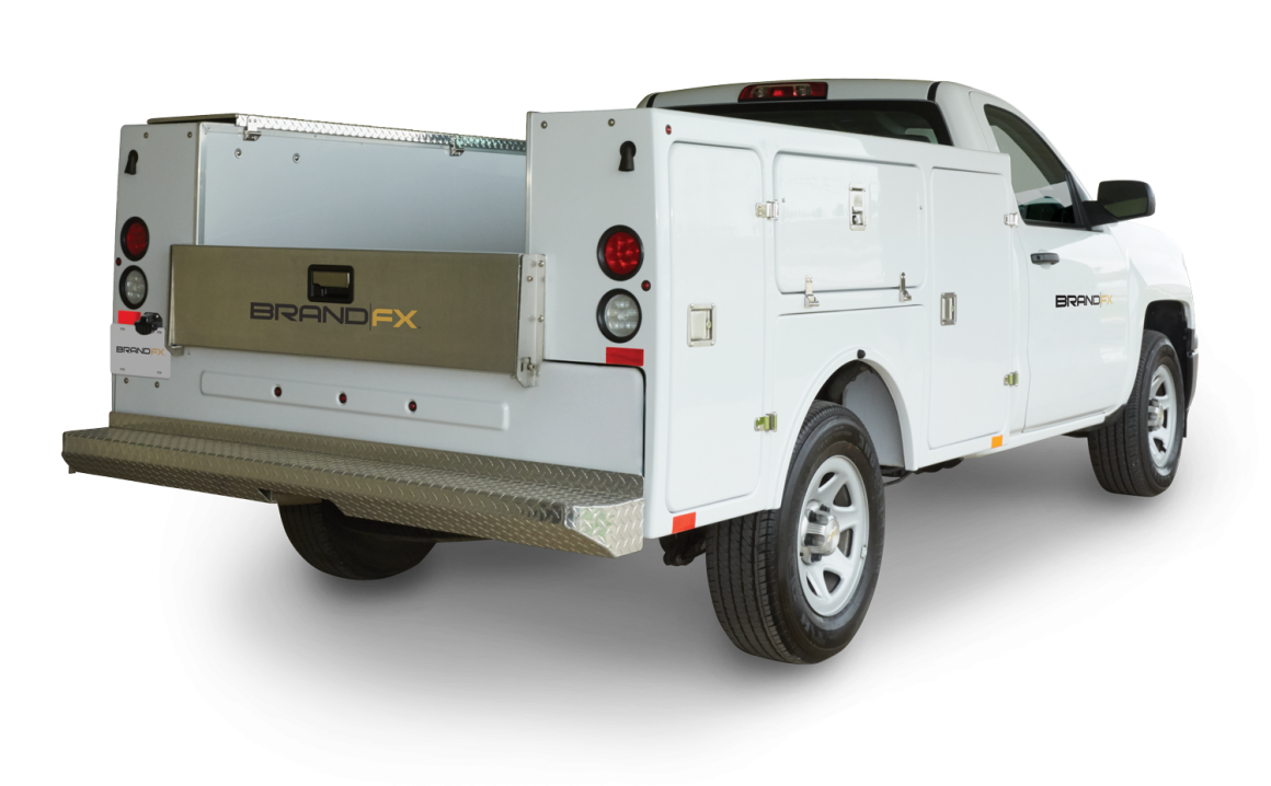 UltimateFX BrandFX A;ll-Composite Service Truck Body Fiberglass 56LS ...